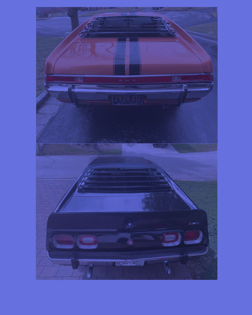 Rear Louvers - AMC – ScoCar
