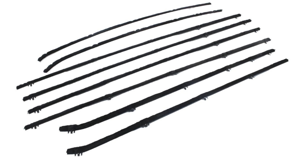 Window Felts, Complete Inner & Outer Kit, 1964-68 Rambler American, 19 ...