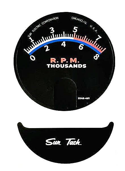 Sun Tachometer ST635 Decal Kit, 1969 Hurst SC Rambler - FREE lower 48 ...