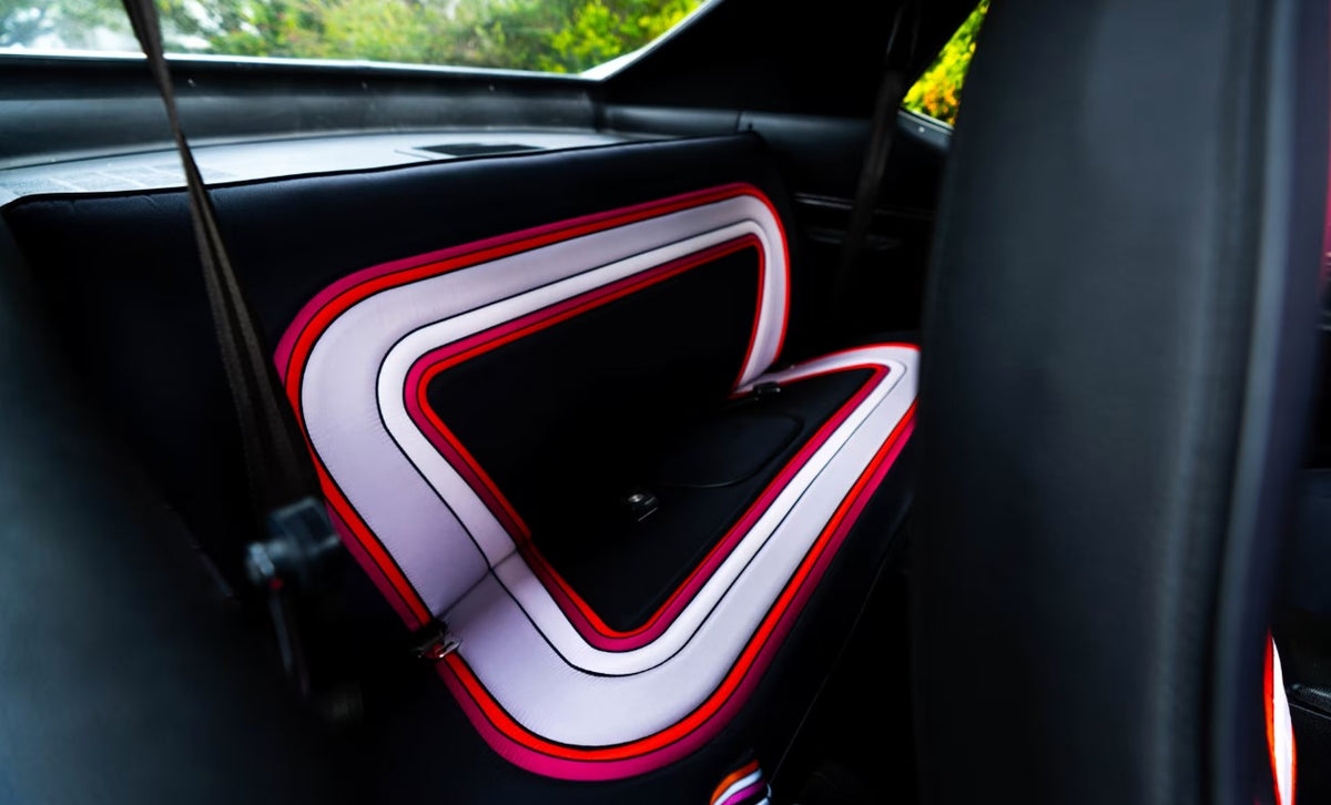 Pierre Cardin Front & Rear Bench Seat Cover & Headliner, Bulk Material ...