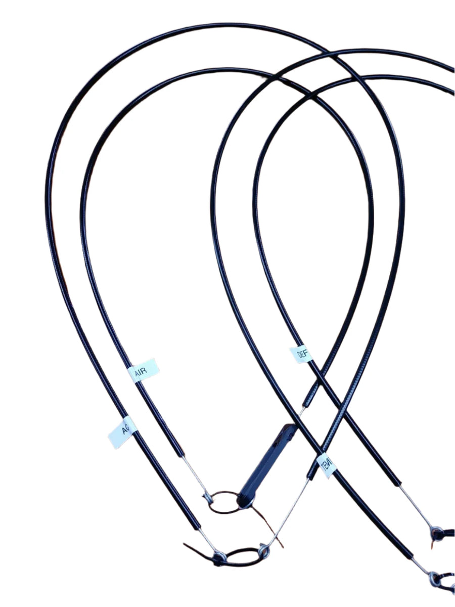 Heater Control Cable Set, w/Factory AC, 1968-70 AMC Javelin (Choose ...