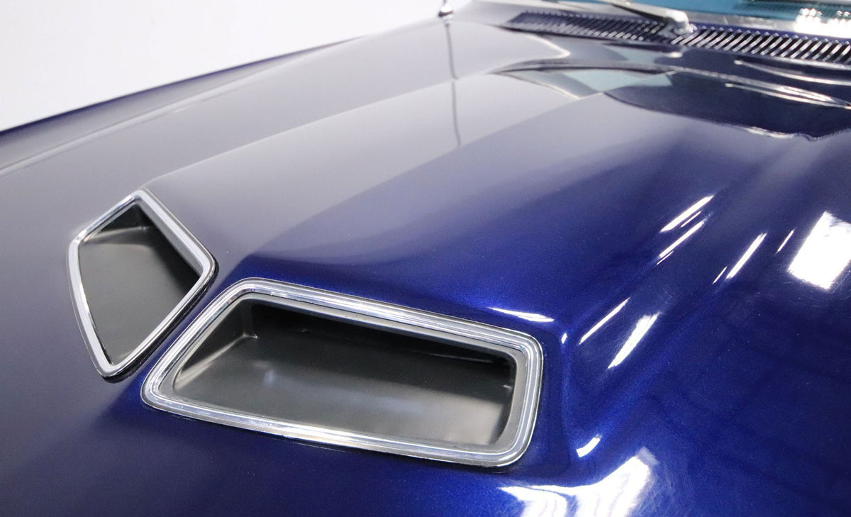Ram Air Hood Bezel Kit, Chrome Steel w/HD Pins, Limited Availability ...