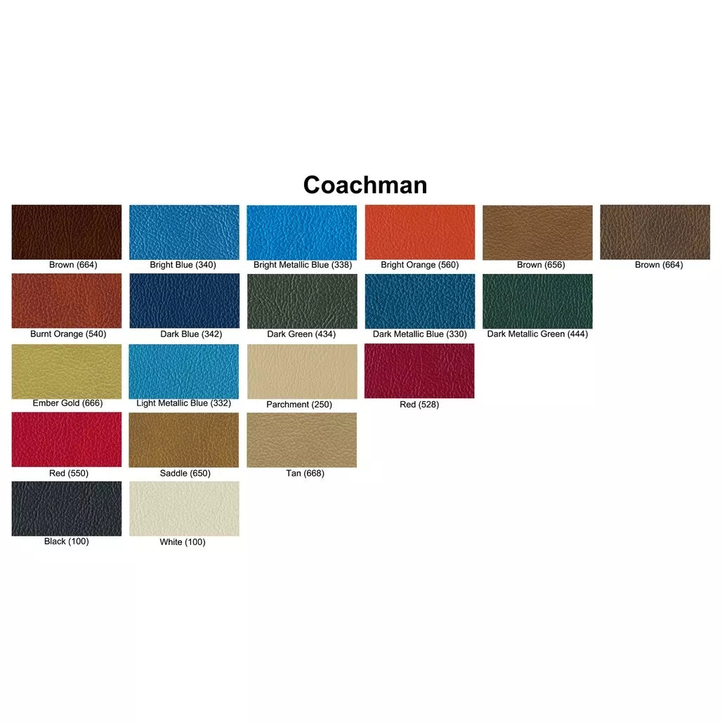 Sun Visors, Show Quality Coachman Grain, Choose From 19 Colors, 1968-6 ...