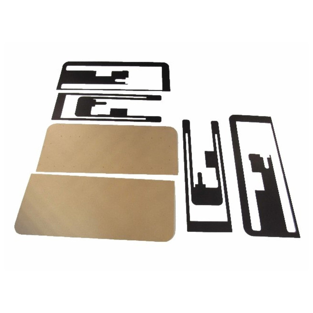 Door Panel Boards, Ready To Upholster, 6-Piece, 1969 AMC AMX, Javelin ...