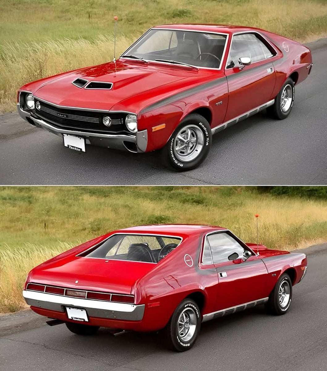 Simulated Exhaust Rocker Molding Kit, 2-Piece, 1970 AMC AMX (FREE lowe ...